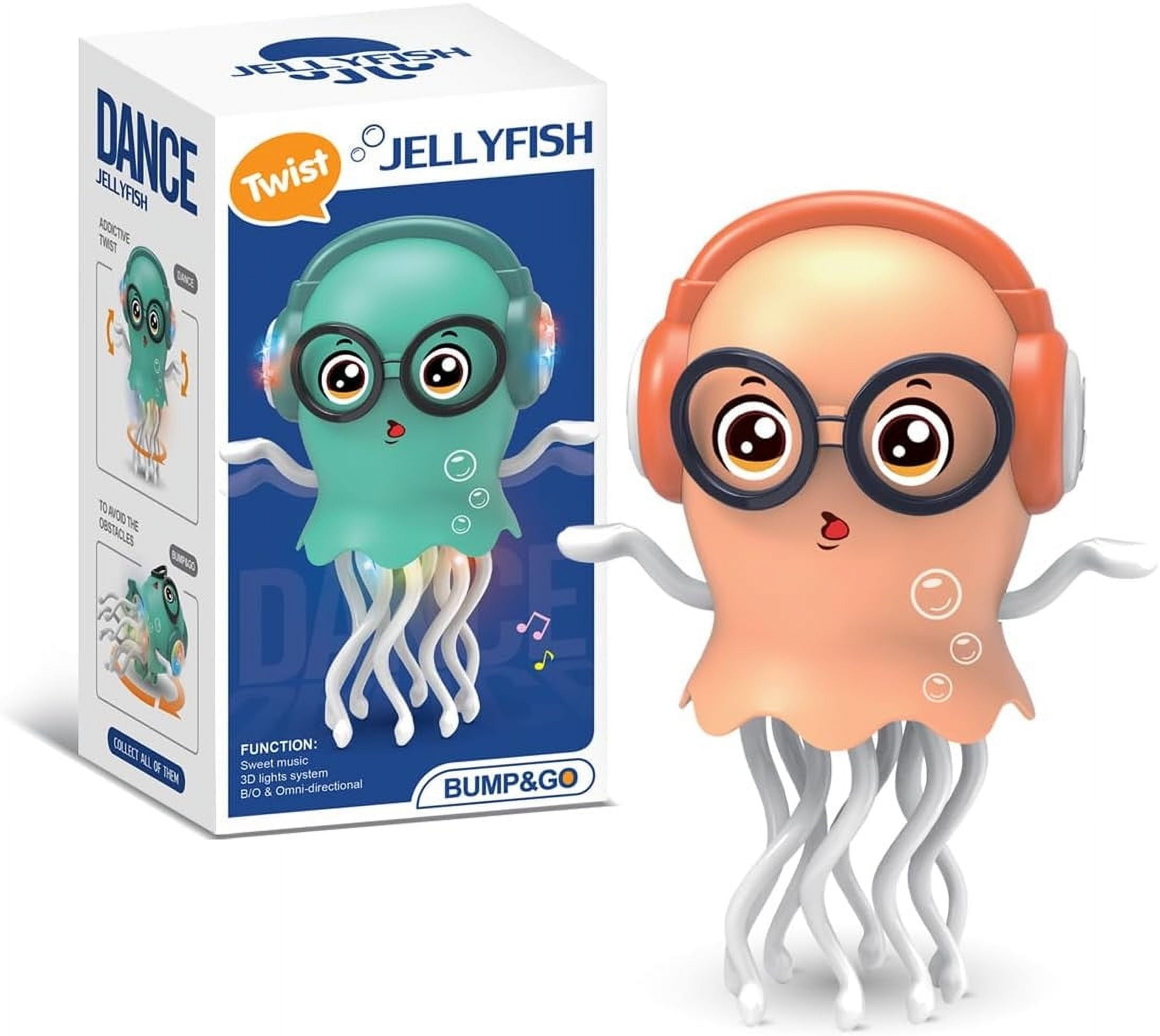 2025 New Crawling Electric Dancing Octopus Toy, Squid Tummy Time Toy ...