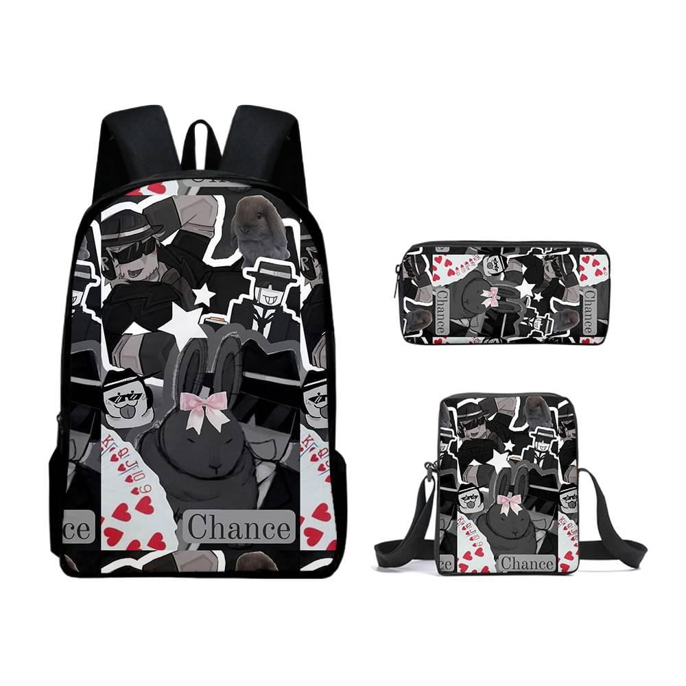 2025 New Cute Cartoon Game Roblox Printed Backpack Fashion Versatile ...