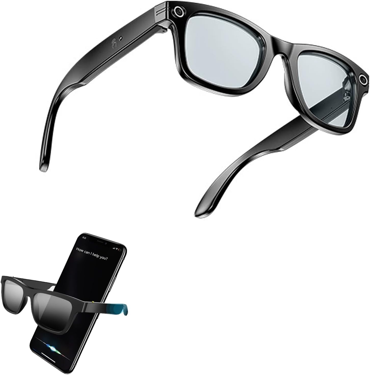 2025 New Cyanvue Ai Smart Glasses – 8mp Camera Glasses with Music ...