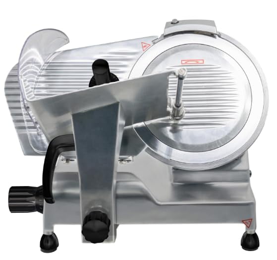 2025 New Deli Meat Slicer, 8Inch Semi-Automatic Meat Slicer Machine for ...