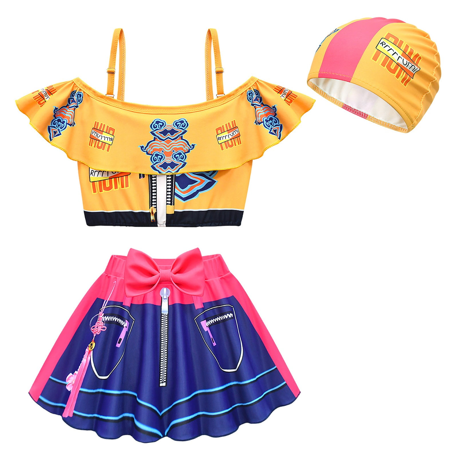 2025 New Demon Hunters Party Children Clothes Suits, Fashion Demon ...