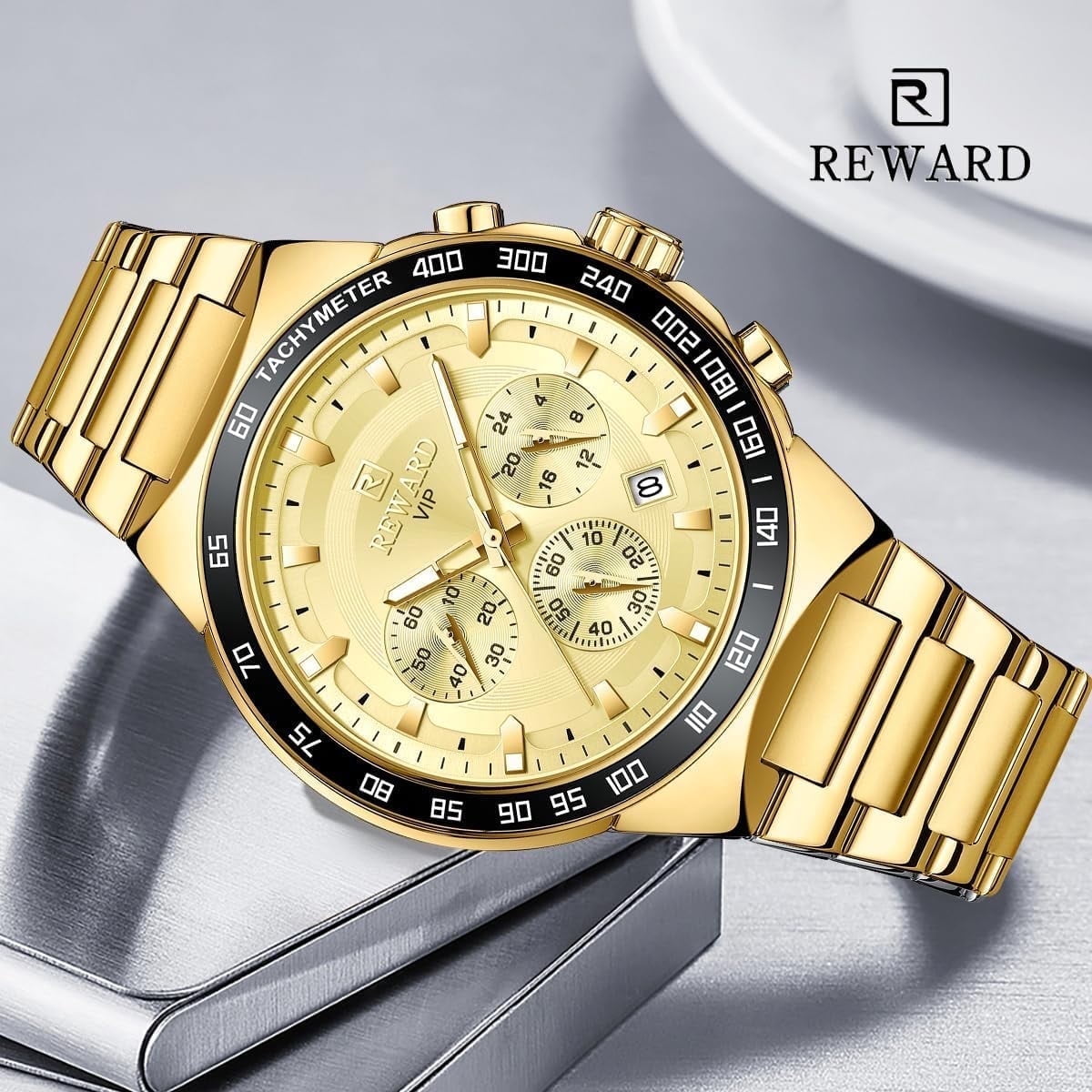2025 New Design REWARD VIP Business Watches for Men Stainless Quartz ...