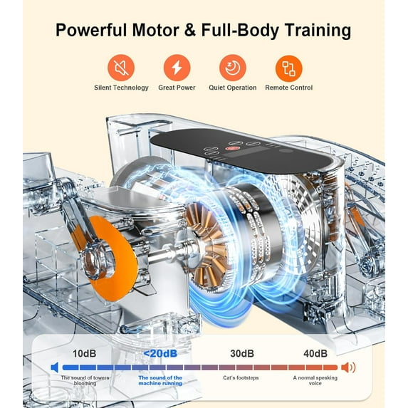 2025 New Under Desk Elliptical Machine, Portable Seated Pedal Exercise ...