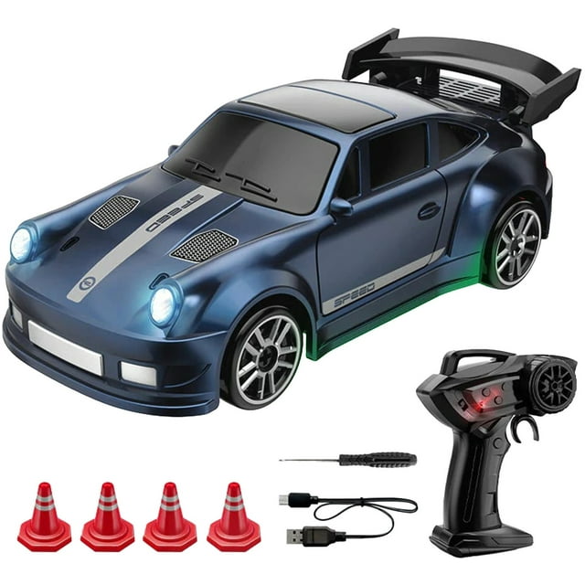 2025 New Desktop Drift Car 7.9-inch Long- Fun 1/64 Scale Remote Control ...