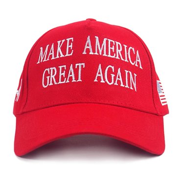Pres. Donald Trump Hat Make America Great Again Cap with American Eagle ...