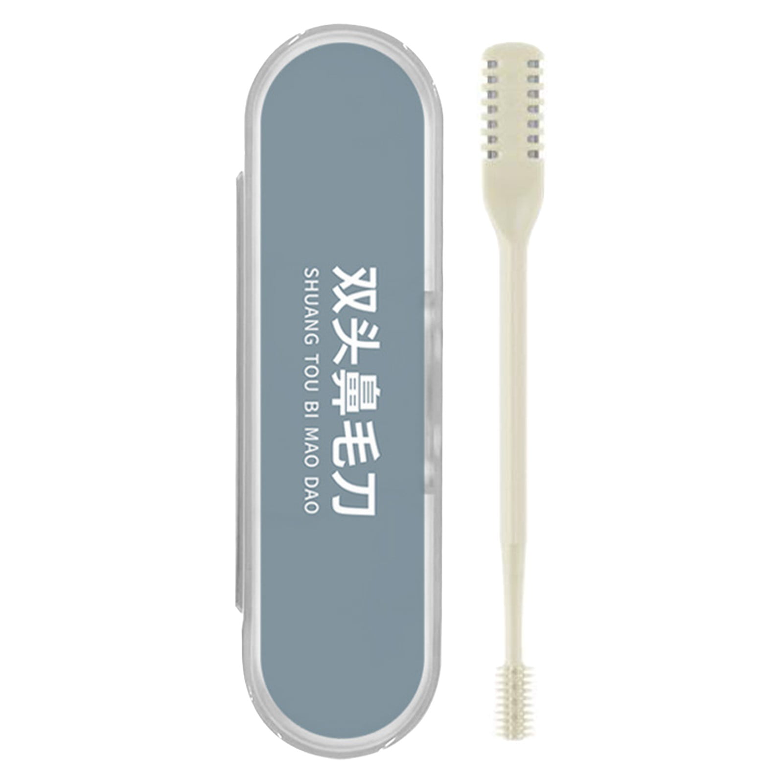 2025 New Double Sided Nose Hair Knife 2-in-1 Nasal Hair Cutter, Nostril ...