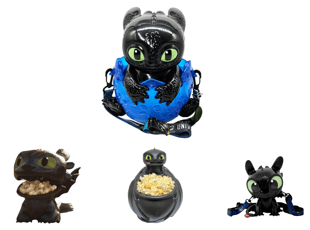2025 New Dragon Popcorn Bucket Movie Edition How To Train Your Dragon 9 ...