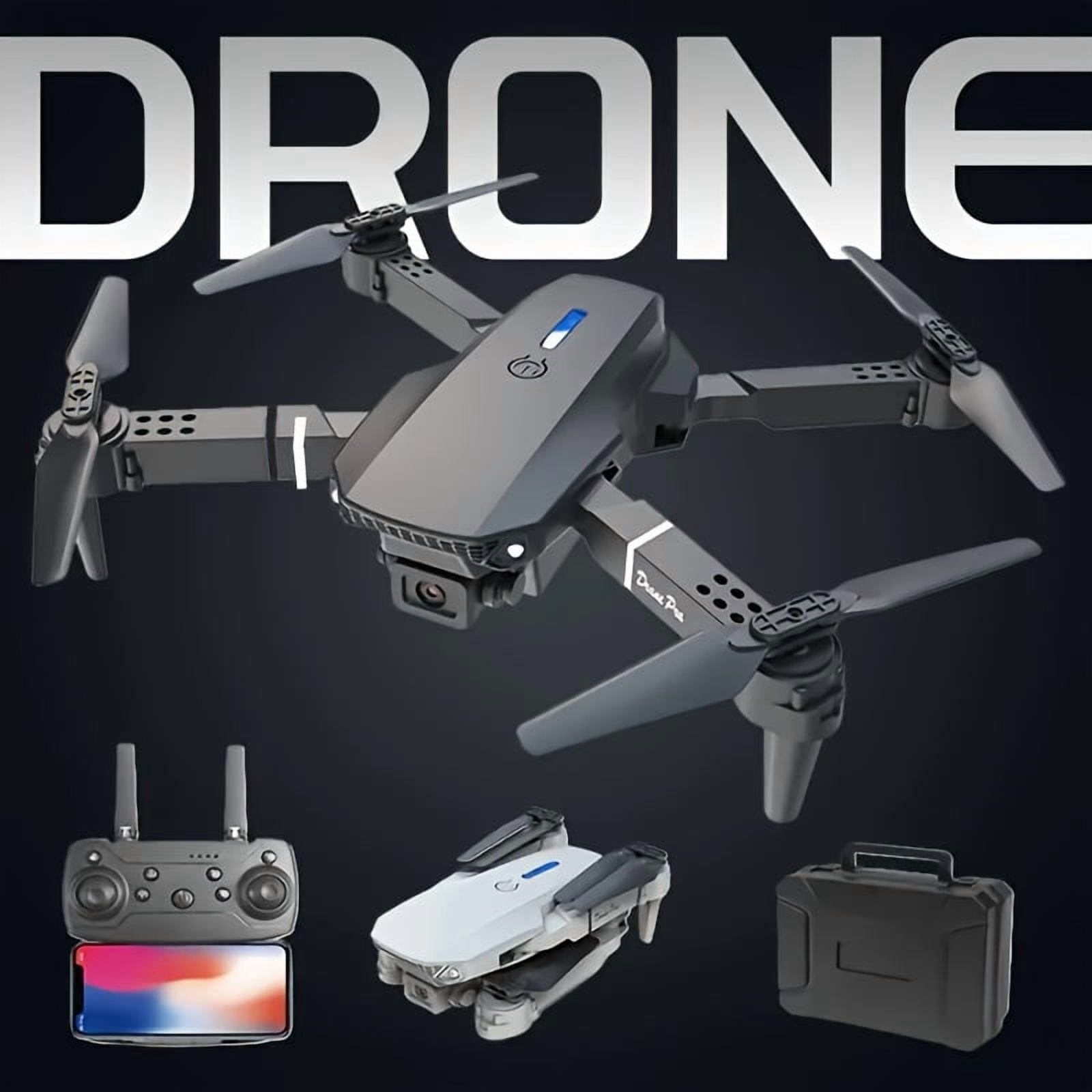 2025 New E88/E99 Dual Camera Drone - Foldable, Color Lighting ...