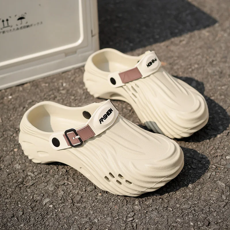 2025 New EVA Platform Sandals, Men's Non-slip Wear-resistant Outdoor ...