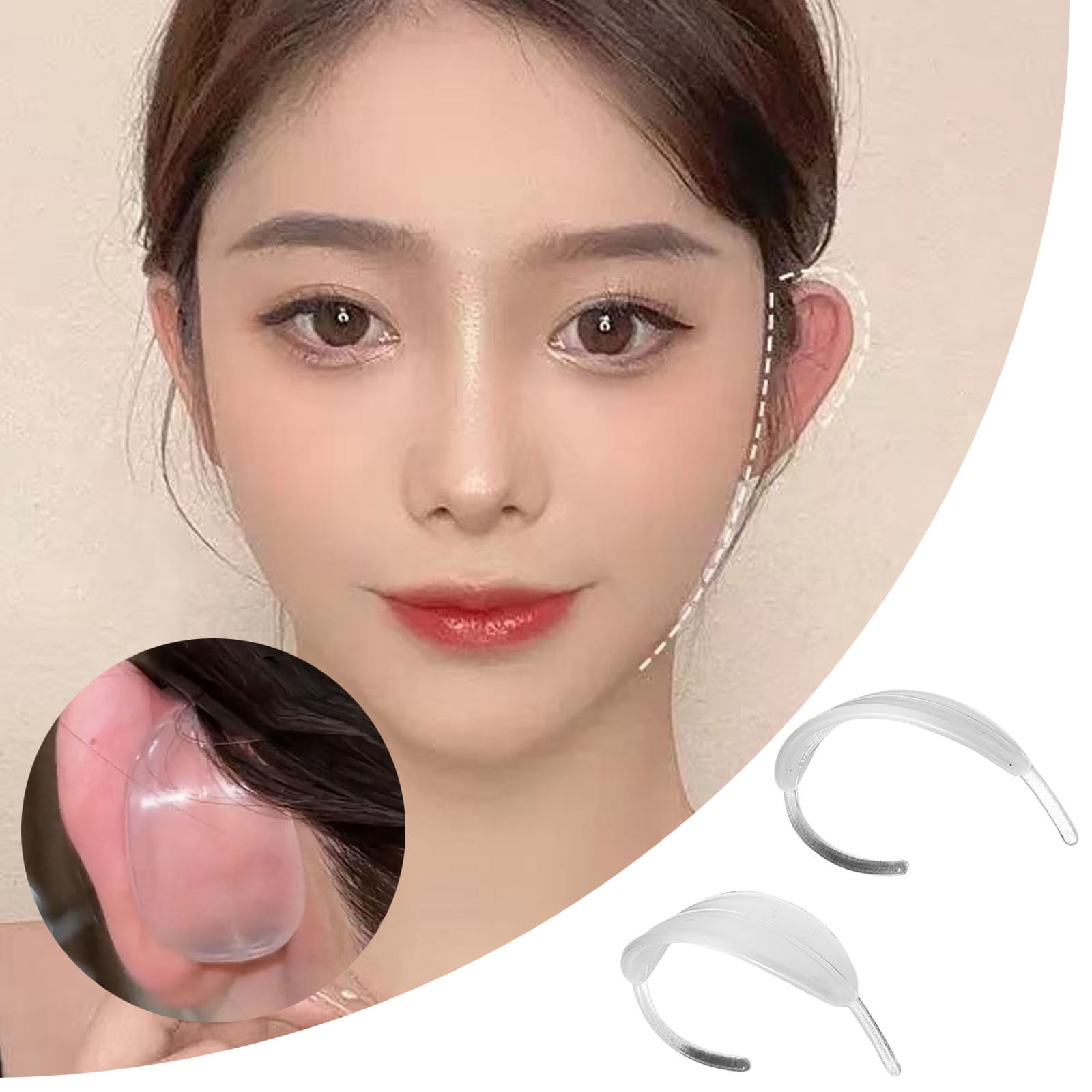 2025 New Ear Stickers Set Transparent Earlobe Corrector Reusable ...