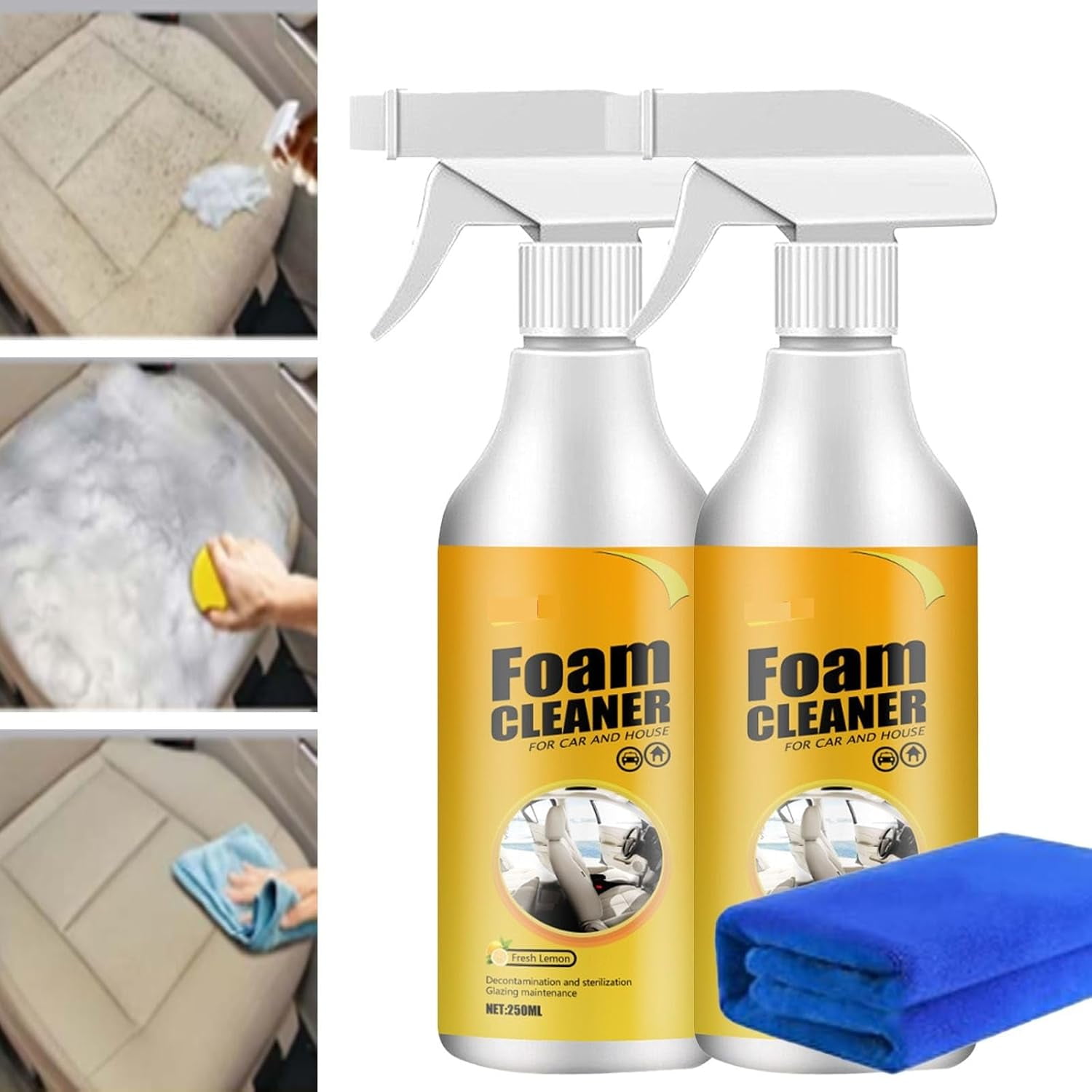 2025 New Easy Glow Magic Foam Cleaner, Easy Glow Magic Cleaner, Easy Glow Foam Cleaner, Magic ...