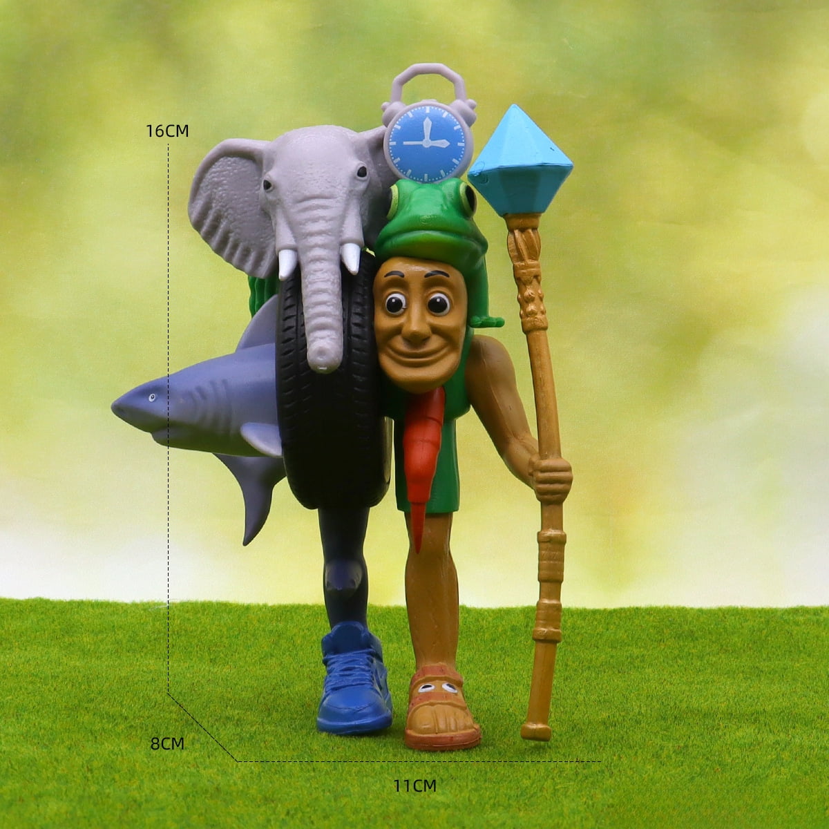 2025 New Edition Shan Hai Jing Figurine Spoof Character Tong Tong Tong ...