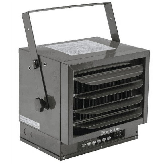 TEMPWARE 5000-Watt Electric Garage Heater with Remote, Hardwired 12-Hr ...
