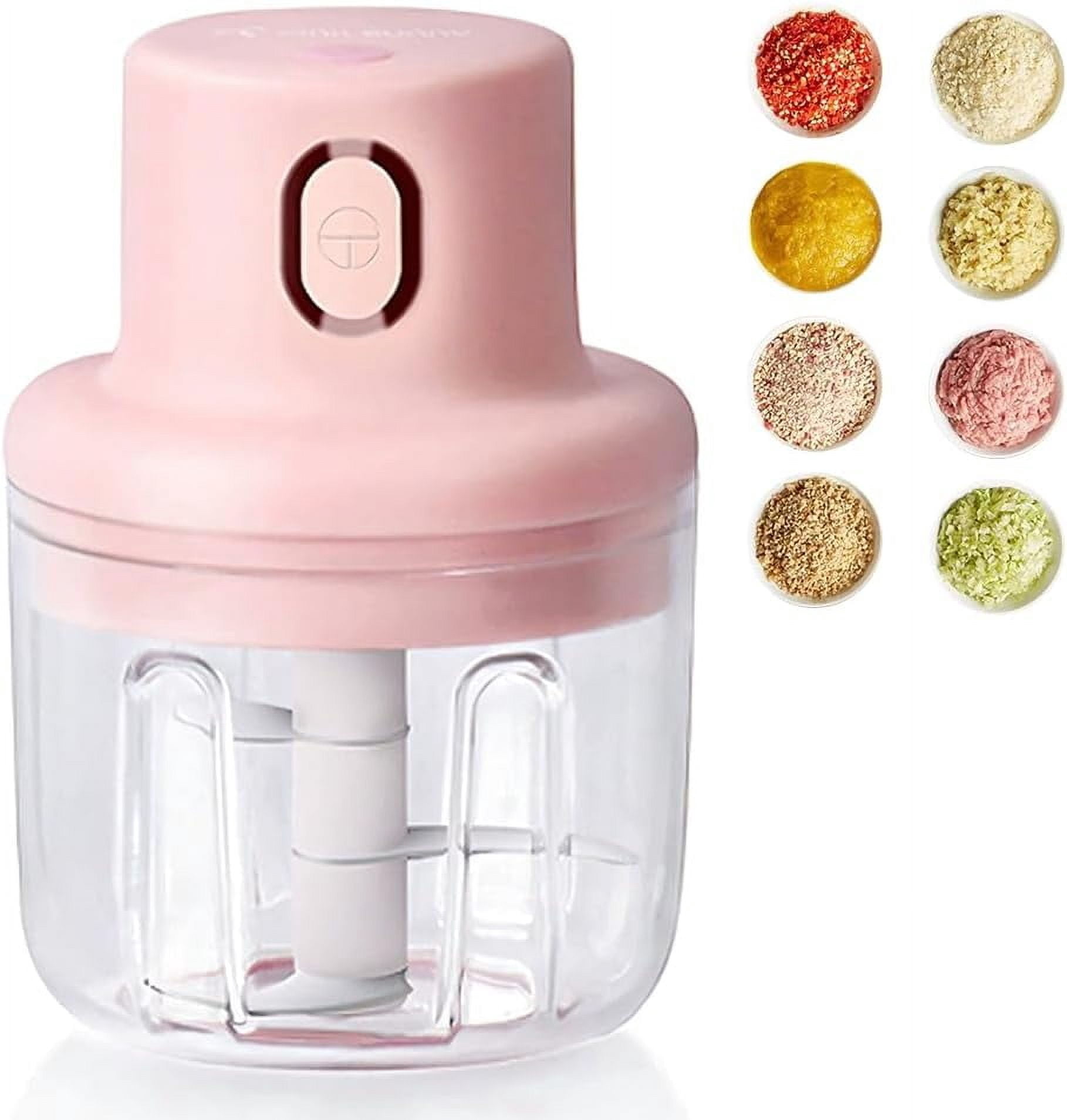 2025 New Electric Garlic Chopper, Mini Garlic Mincer, Garlic Press ...