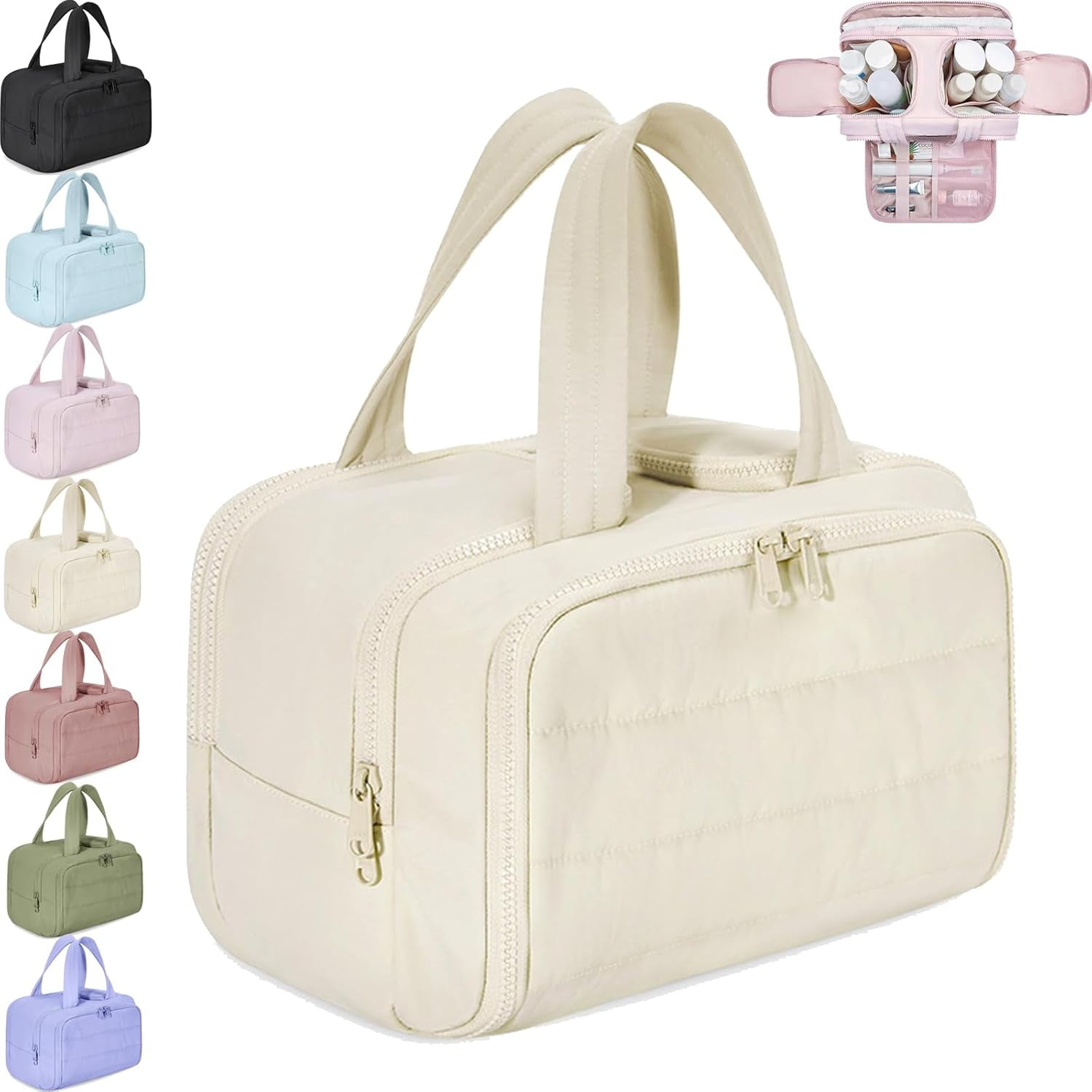 2025 New Elouva Toiletry Bag Conevly Toiletry Bag, 4-in-1 Travel ...