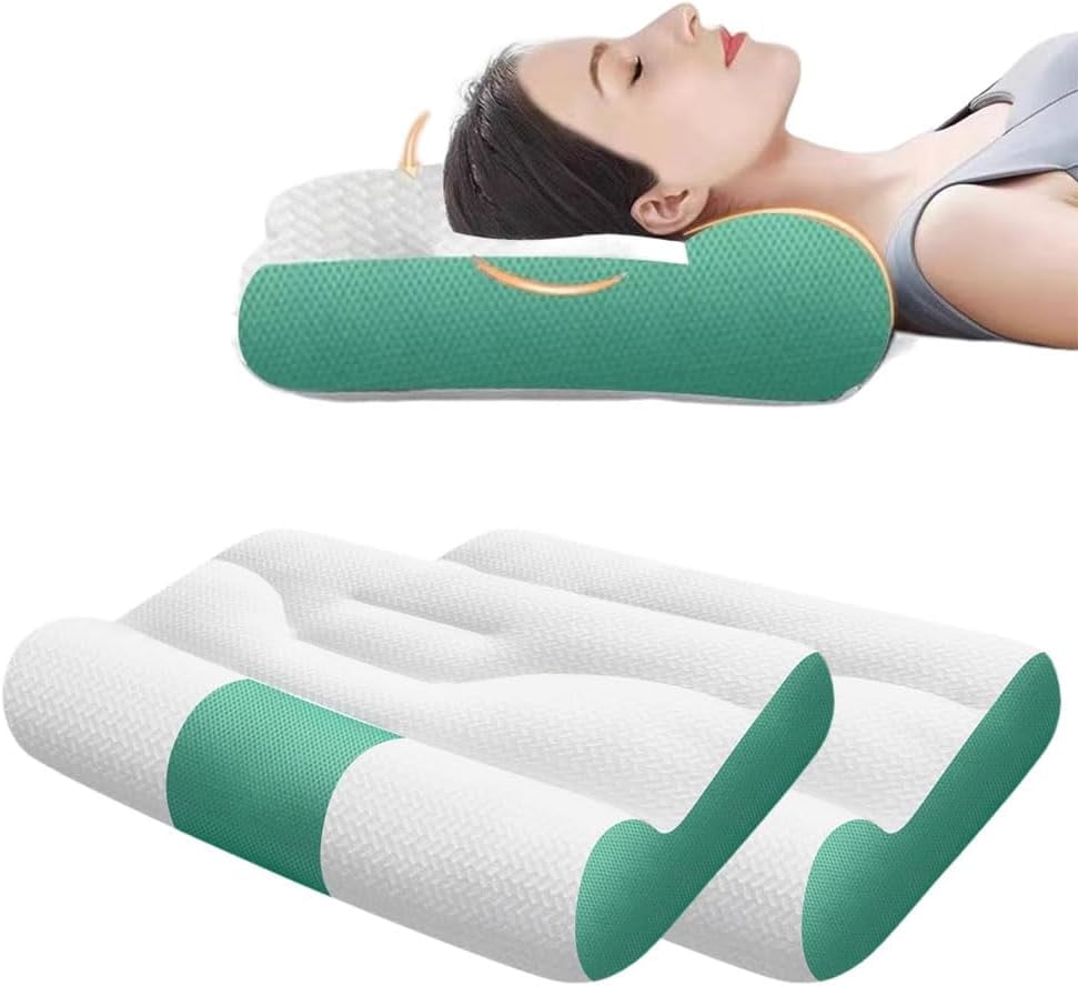 2025 New Ergonomic Goose Down Pillow, Cervical Support and Comfort ...