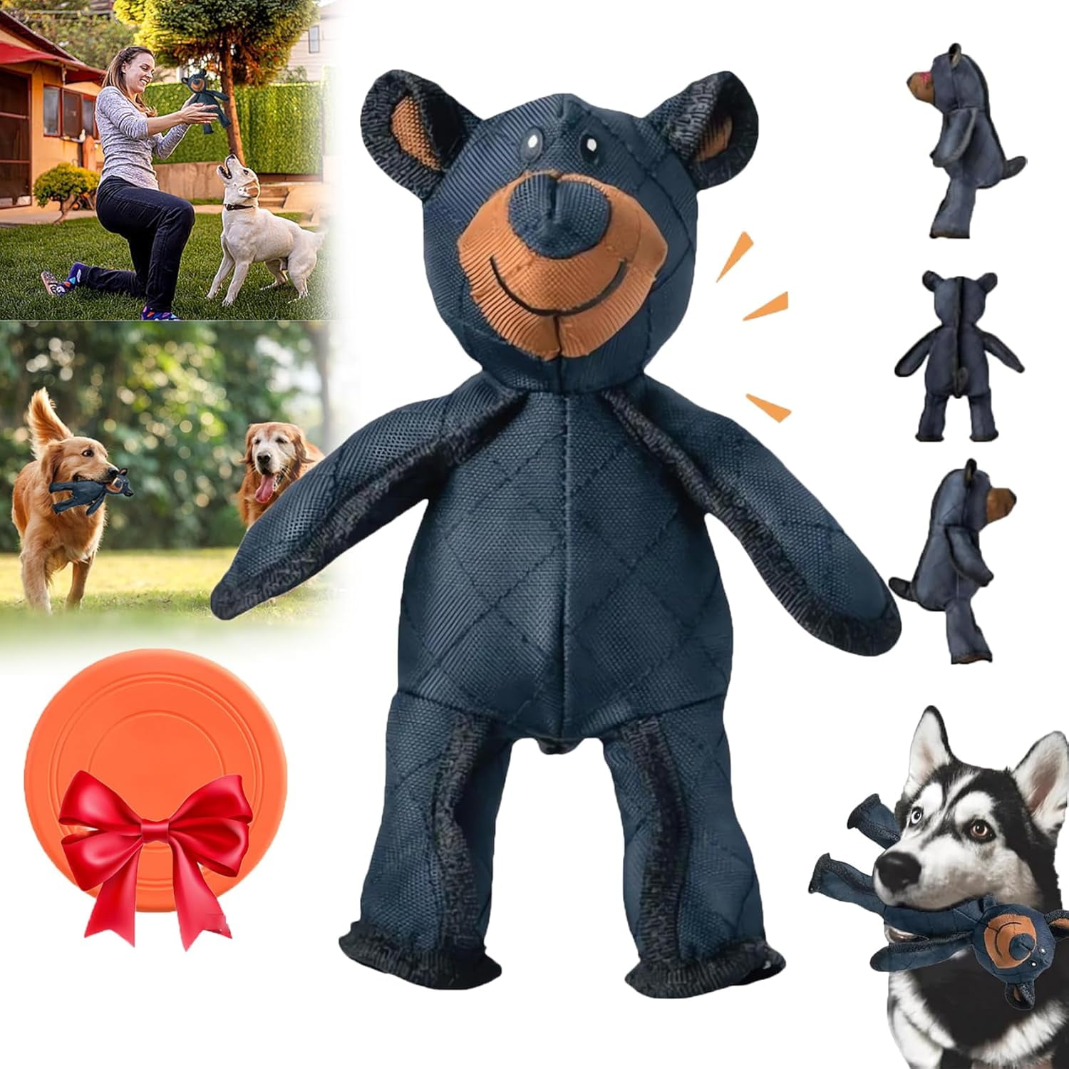 2025 New Esslvyshop-Bear for Heavy Chewers, Indestructa Bear, Unbreakable Bear Dog Toy 2.0 ...