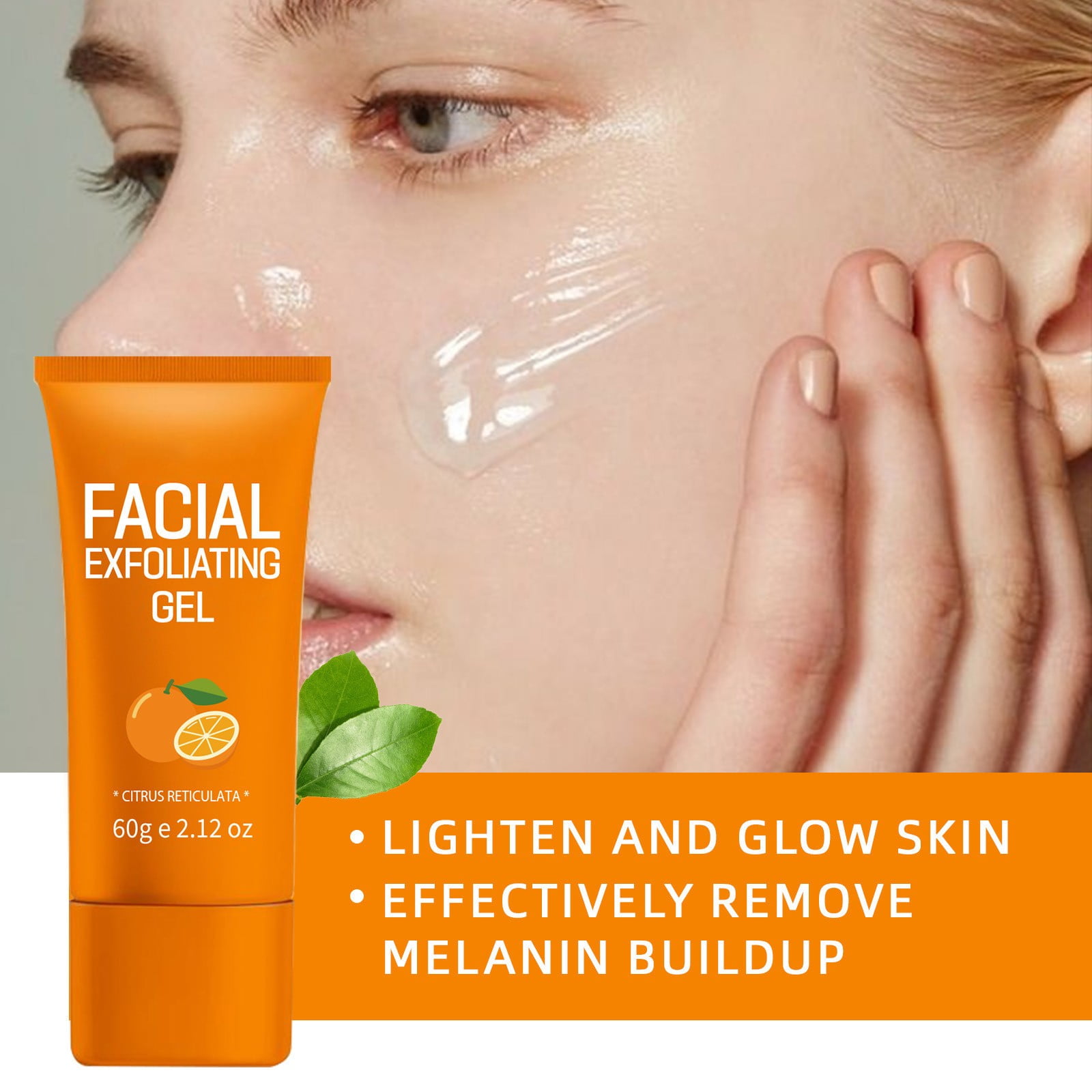 2025 New Facial Exfoliating Gel, Gentle Peel Off Cleaner Gel with ...