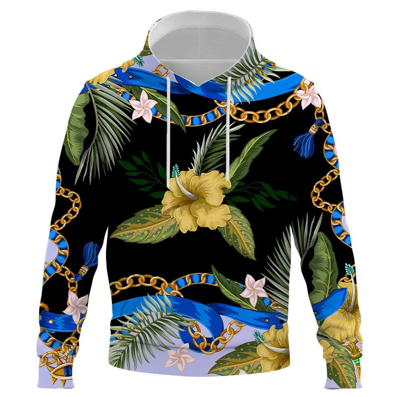 2025 New Fashion Men 3D Printed Classical Hooded Hoodies Men / Women's ...