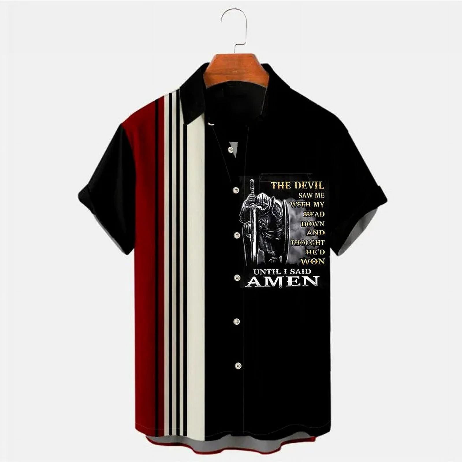 2025 New Fashion Short Sleeve Men's Casual Outdoor Street Party High ...