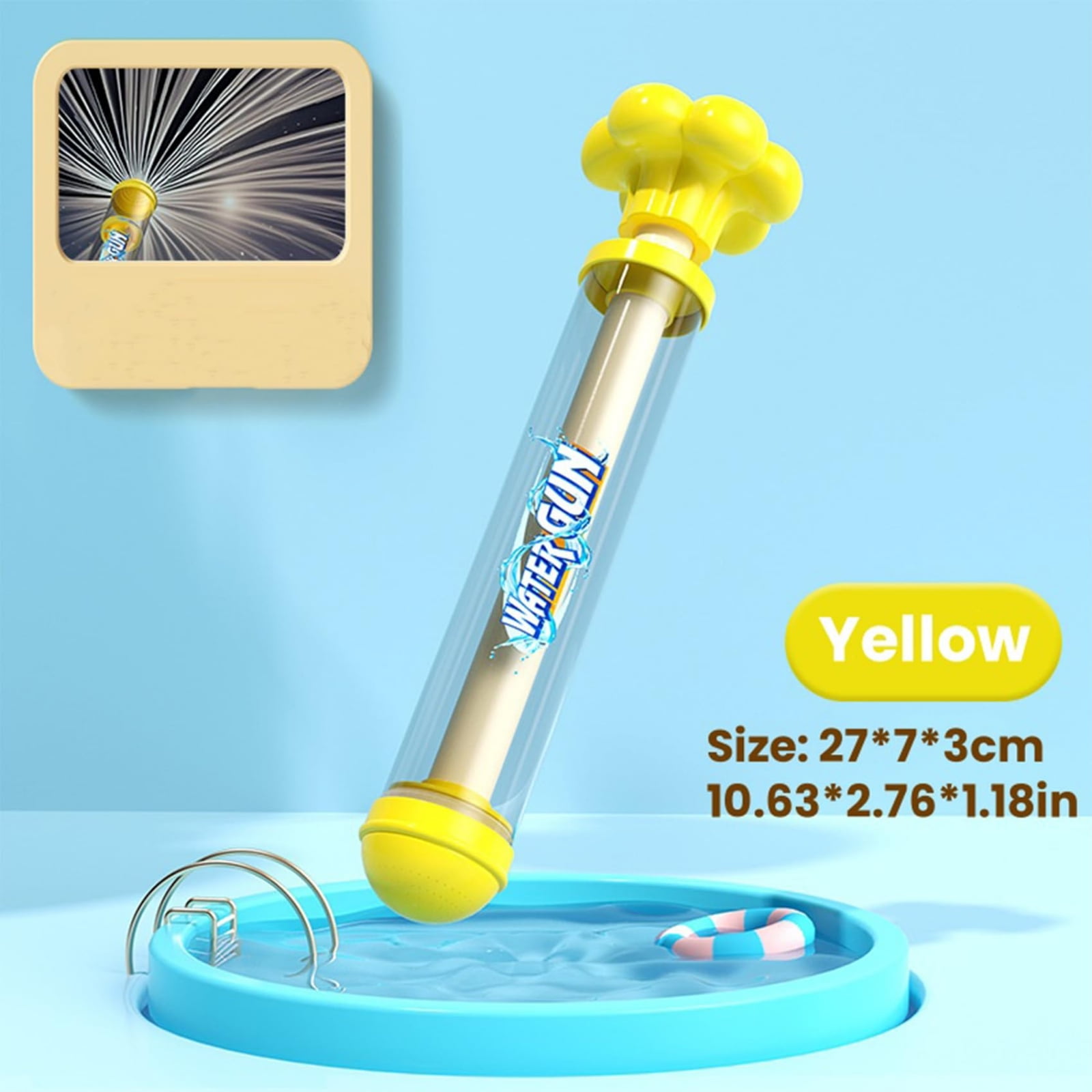 2025 New Firework Water Gun, Romantic Fireworks Style Water Spray Toy ...