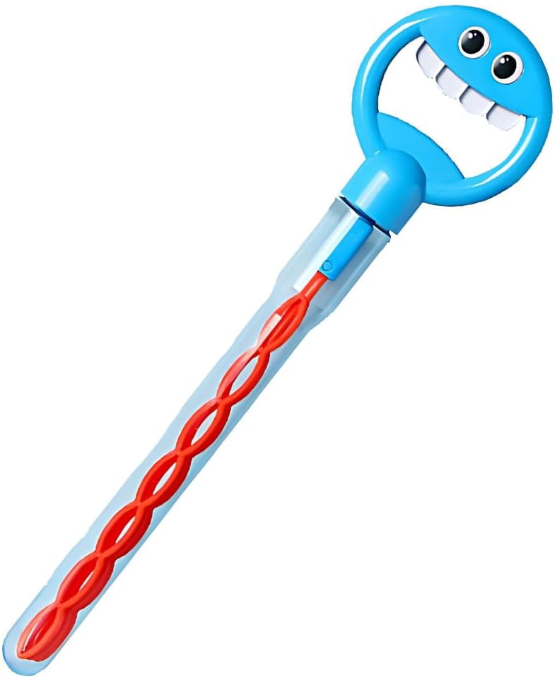 2025 New Five Claw Smiley Bubble Stick,Shrink Freely Bubble Blowing Toy ...