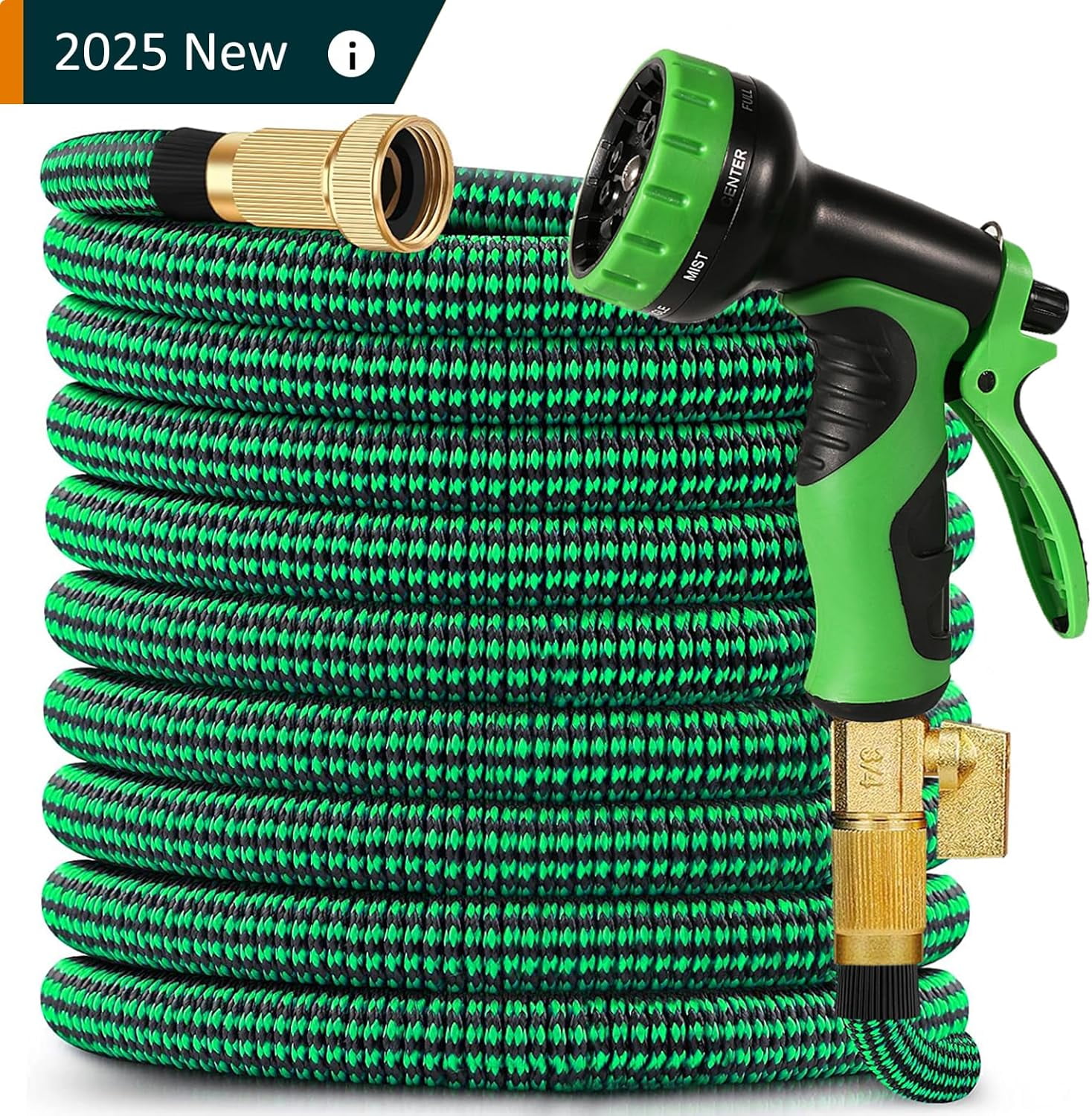 2025 New Flexible Expanding Water Hose 100 Ft - Expandable Garden Hose ...