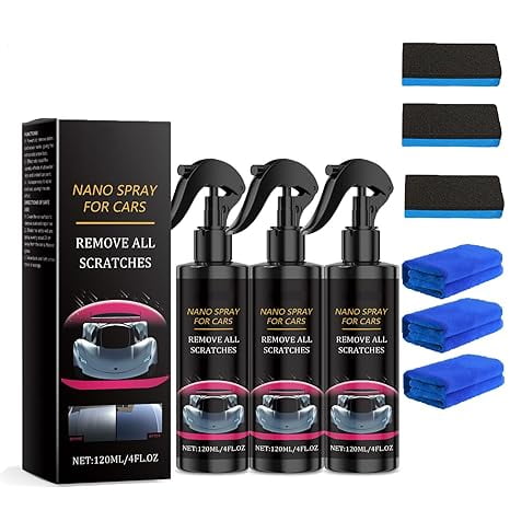 2025 New Fluxfade Nano Car Spray, Nuracoat Nano Car Spray, Multi ...