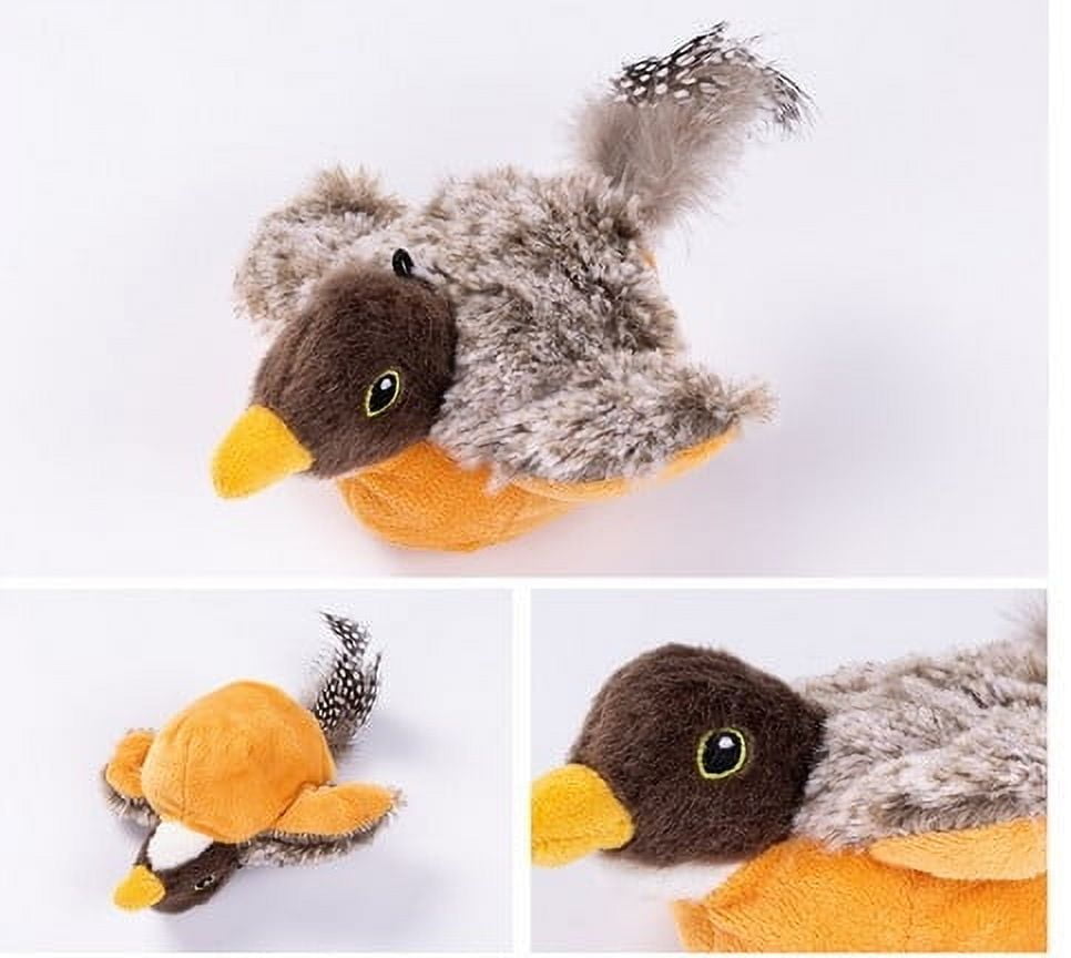 2025 New Flying Bird Cat Toy, Interactive Chirping Bird Flapping Wings ...