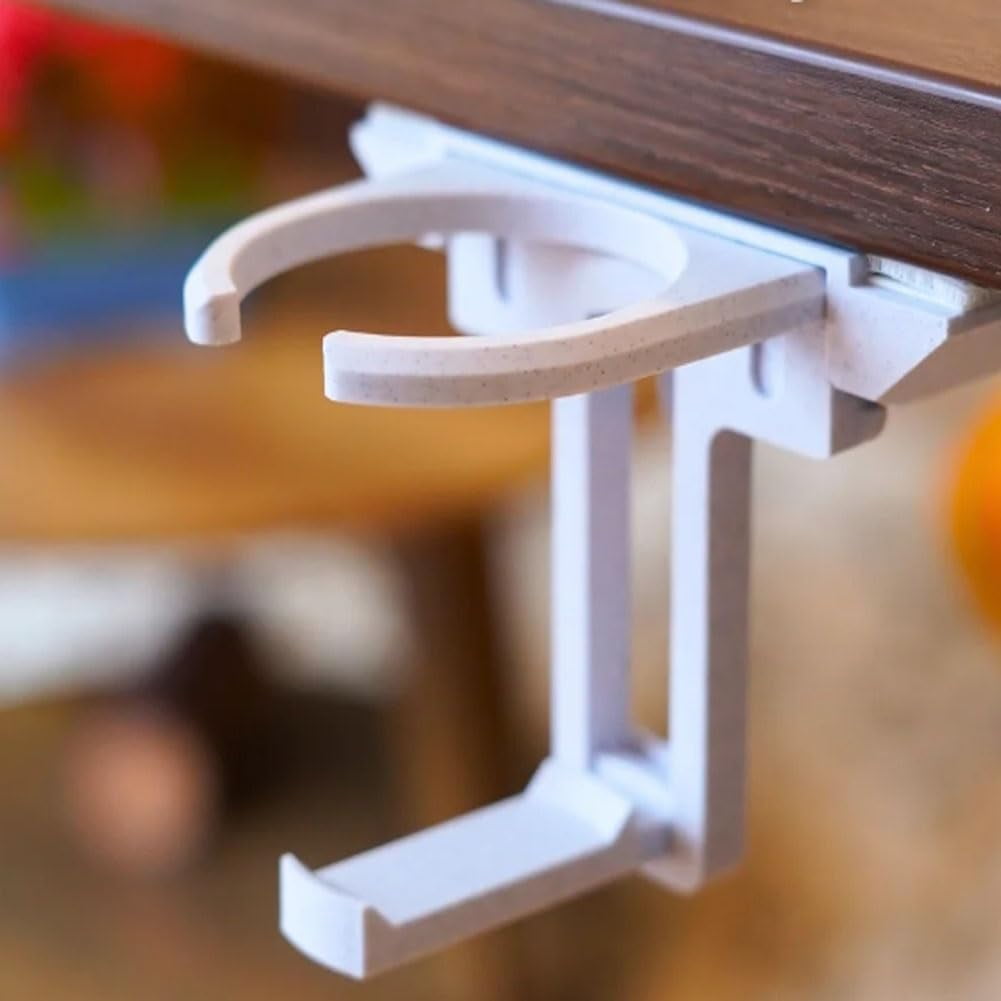 2025 New Foldable Cup Holder, Foldable Under Table Cup Holder with ...