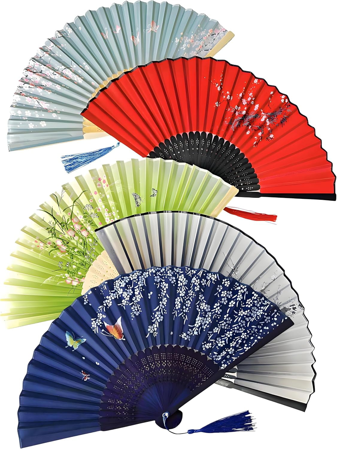 2025 New Folding Hand Fans for Line Dancing, Popping Dancing &Clap ...