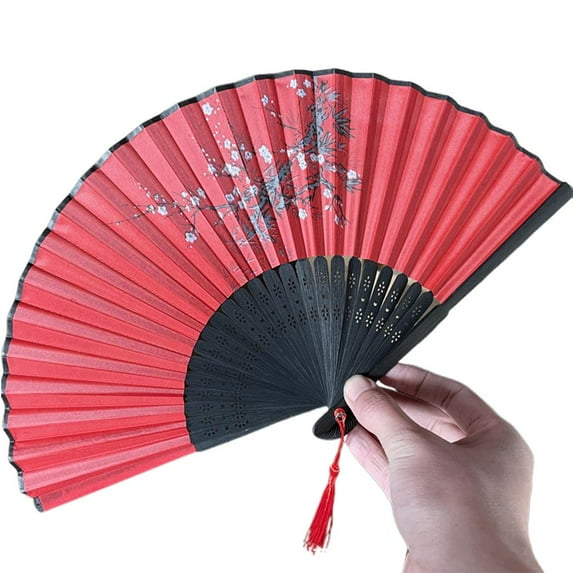 2025 New Folding Hand Fans for Line Dancing, Popping Hand Fan NE ...