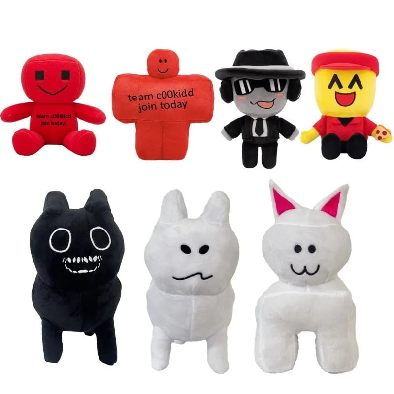 2025 New Forsaken Chance Black Rabbit Plush Toys, Super Soft Stuffed ...