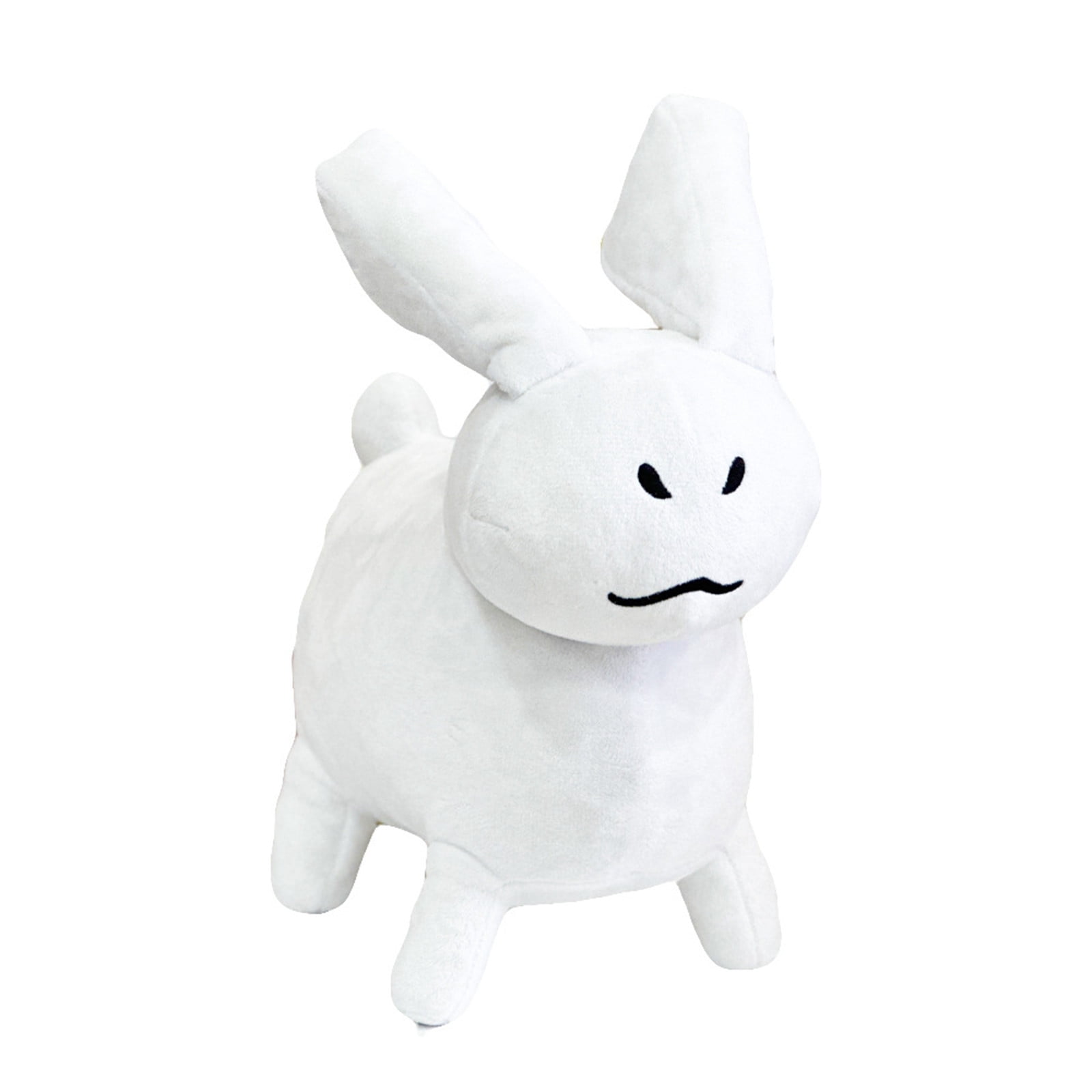 2025 New Forsaken Chance White Rabbit Plush Toys, Super Soft Stuffed ...