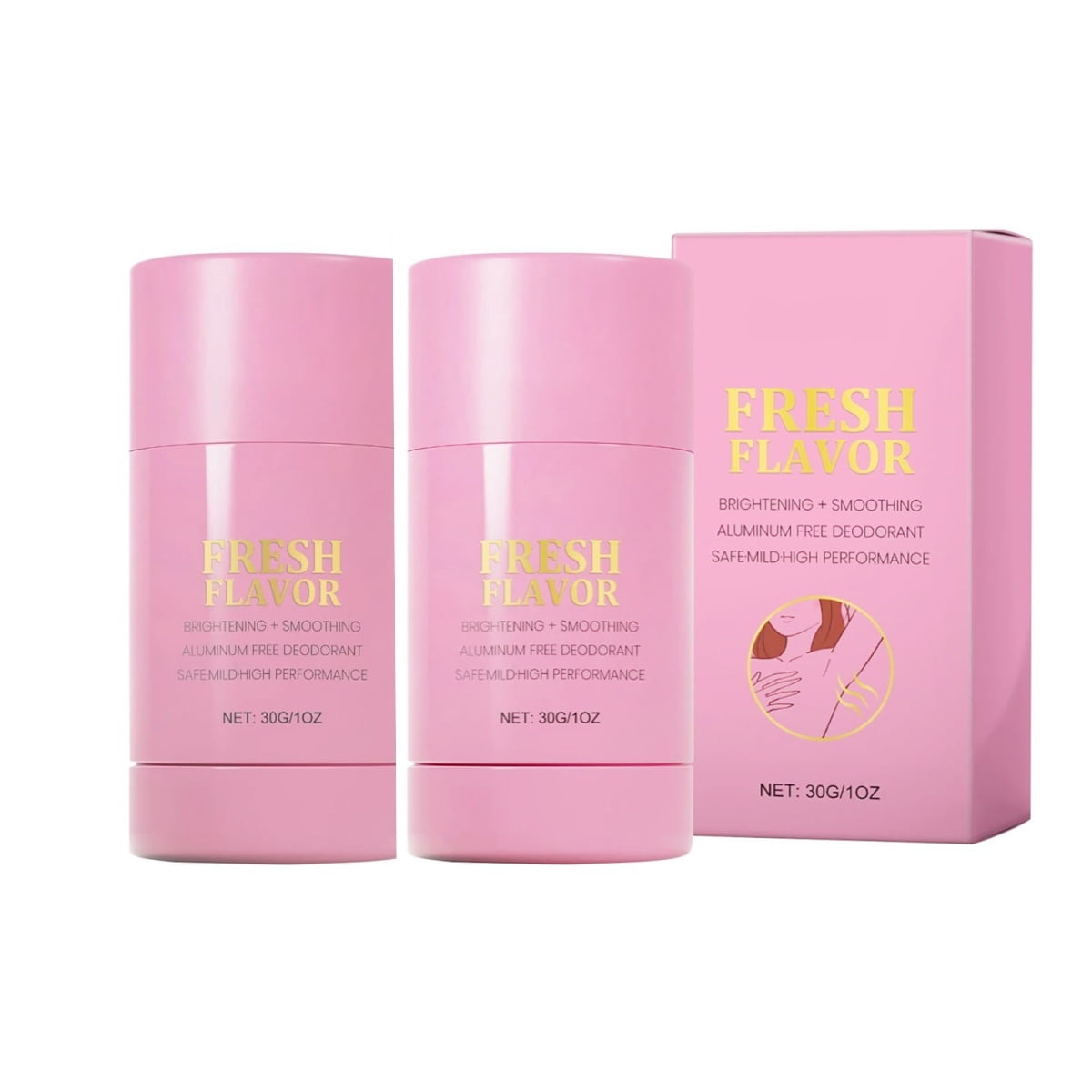 2025 New! Fruit Aluminum Free Deodorant for Women with Cotton Candy ...