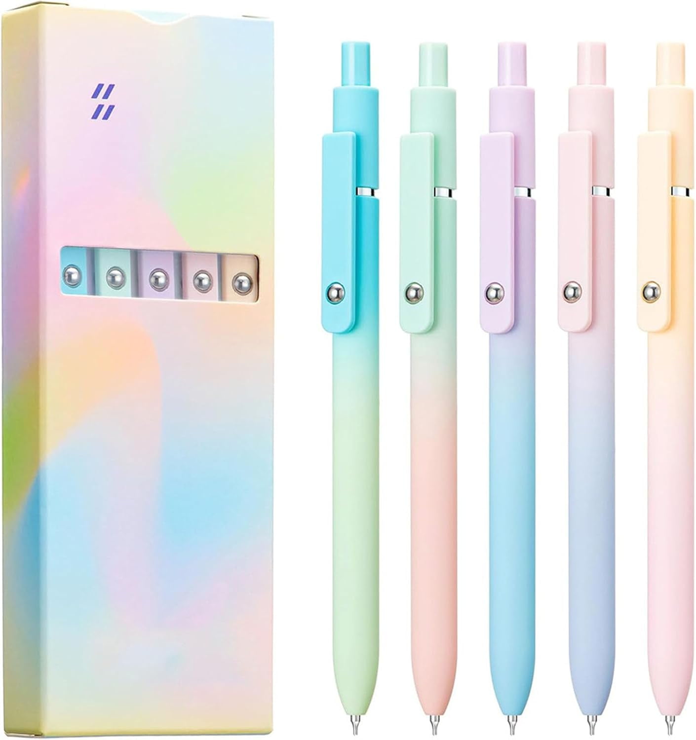 2025 New Gettoreach 5 Pcs Gel Ink Pens, Emboadlie Pen, 5 Pcs Gel Ink ...