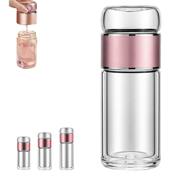 2025 New Glass Infuser, 3-in-1 smart tea infuser, Hot or Cold Ready ...