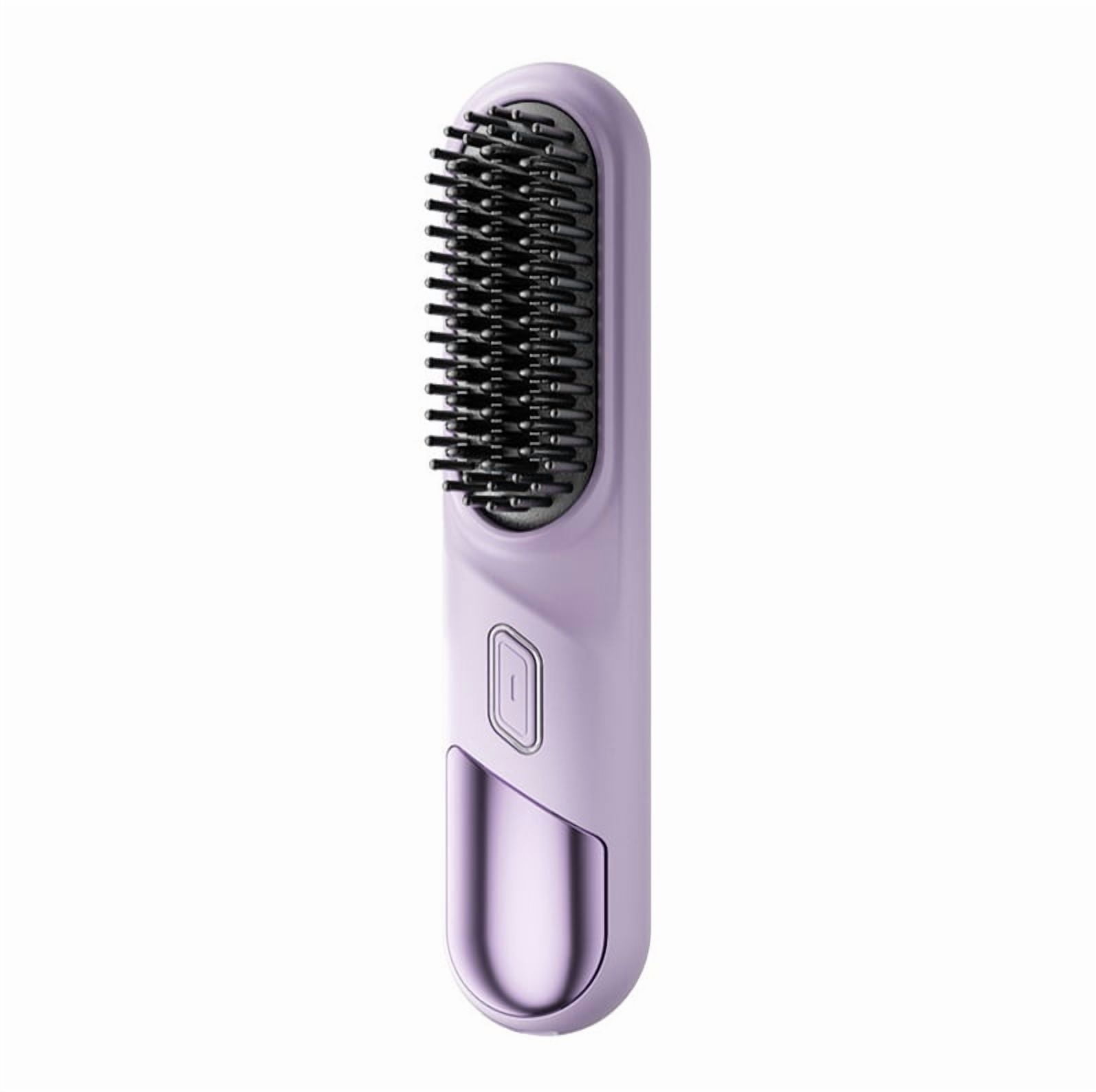 2025 New Go Brush Pro, Portable Straightener Brush, Fast Heating ...