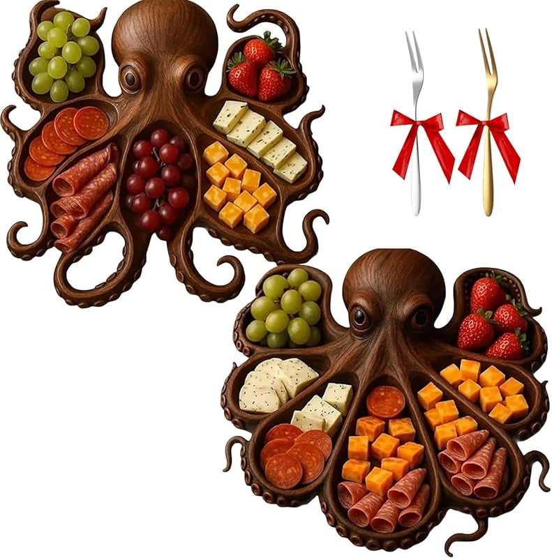 2025 New Graddi Tentacle Platter, Olygee/Sherum Octopus Charcuterie ...
