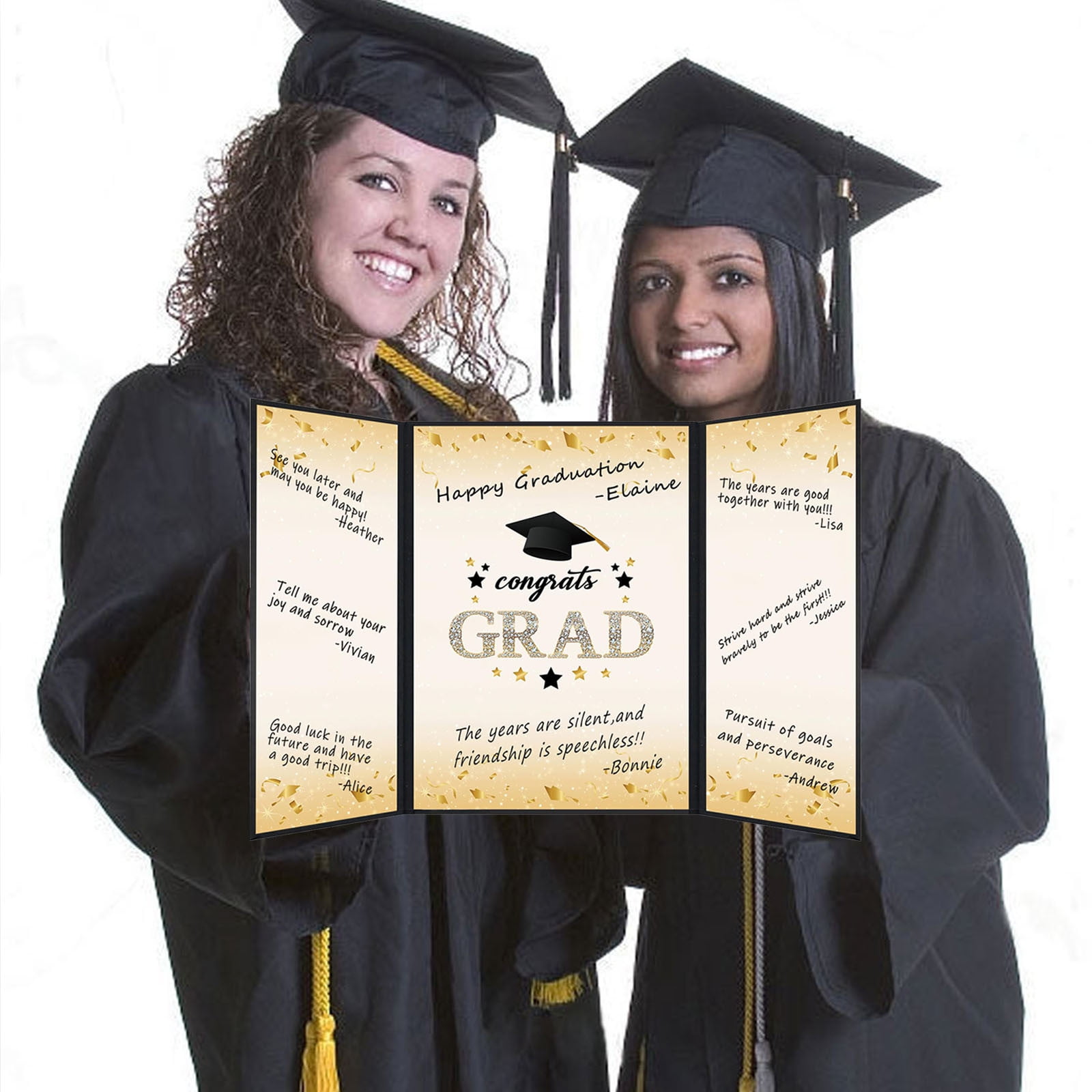 2025 New Graduation Guest Book Congrats 2025 Grad Signature Board ...