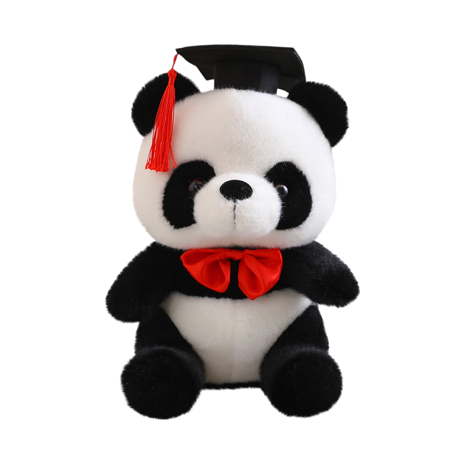 2025 New! Graduation Panda Bear with Black Cap Graduation Gift 9.5 Inch ...