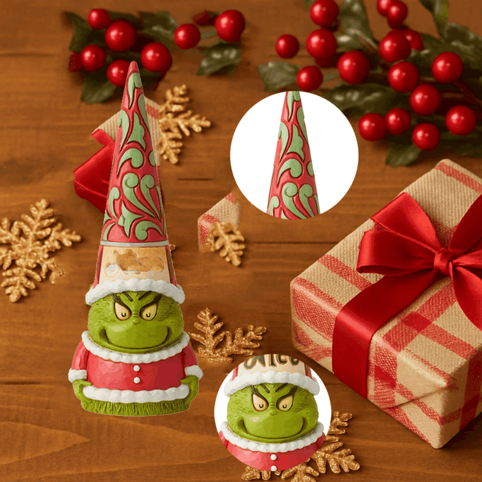 2025 New Green Monster Christmas Santa Green Monster Naughty and Nice ...