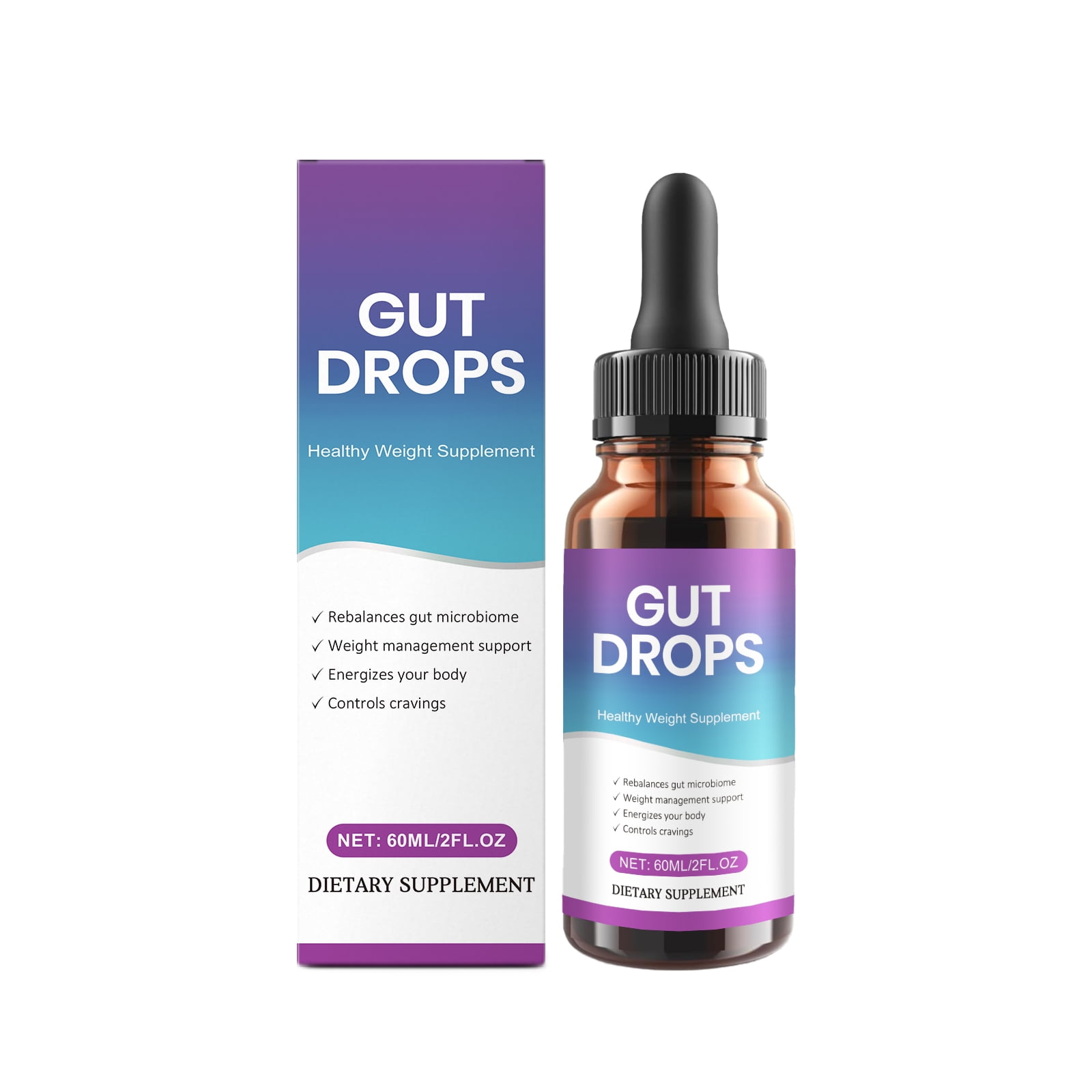 2025 New Gut Drops, Natural Probiotics for Gut Health Drops, Gutdrops ...