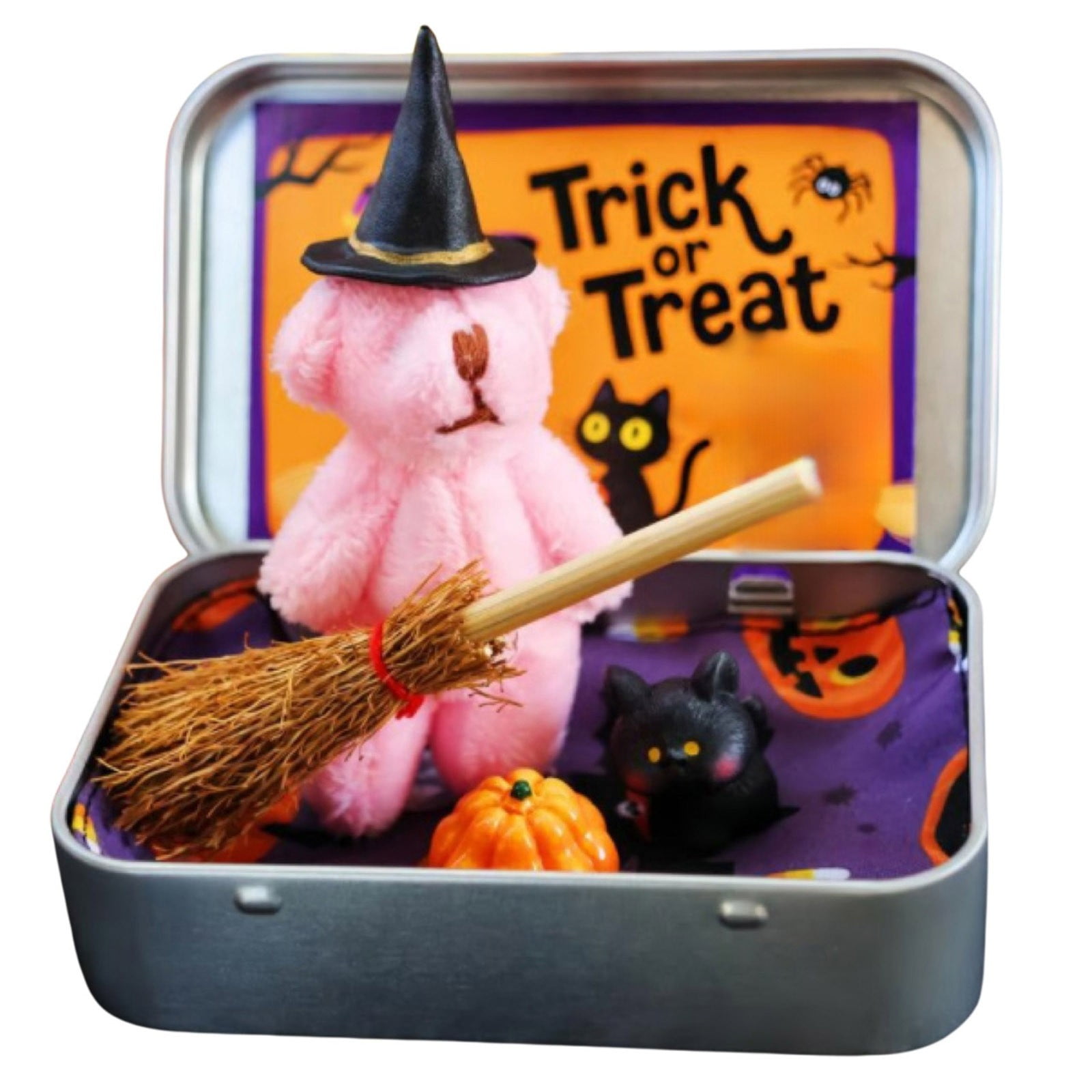 2025 New Halloween Bear in a Box for Trick or Treat, Handmade Cute ...