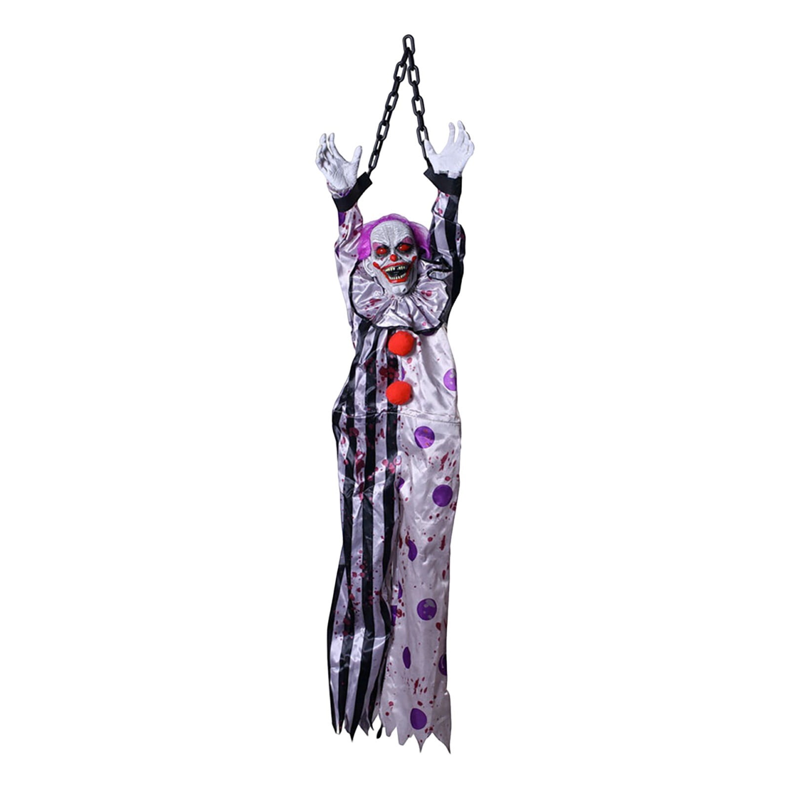 2025 New Halloween Hanging Decoration Horror Electric Animated Talking ...