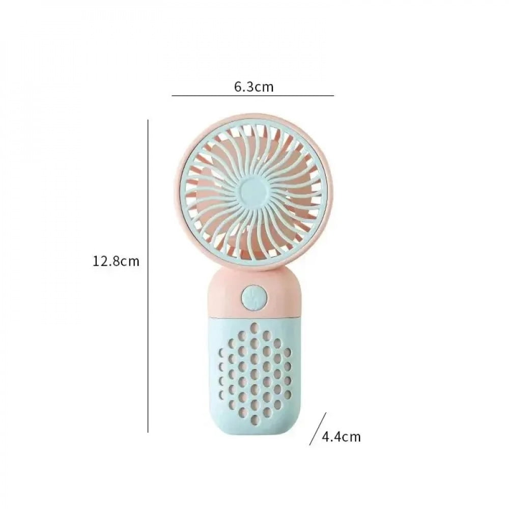 2025 New Handheld Charging Fan Cartoon Cute Small Student Charging ...