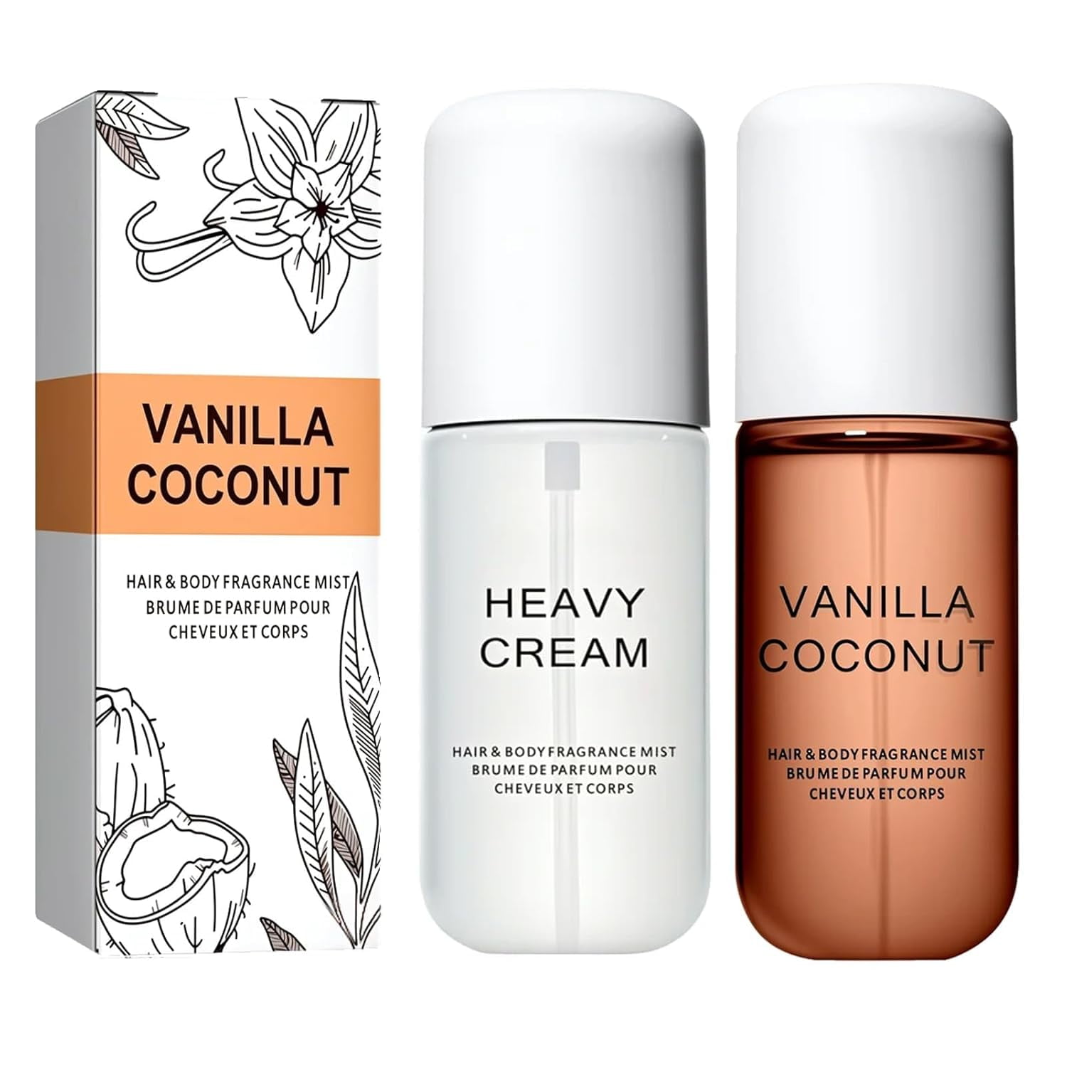 2025 New Heavy Cream Body Mist, Heavy Creams Body and Hair Mist Perfume ...