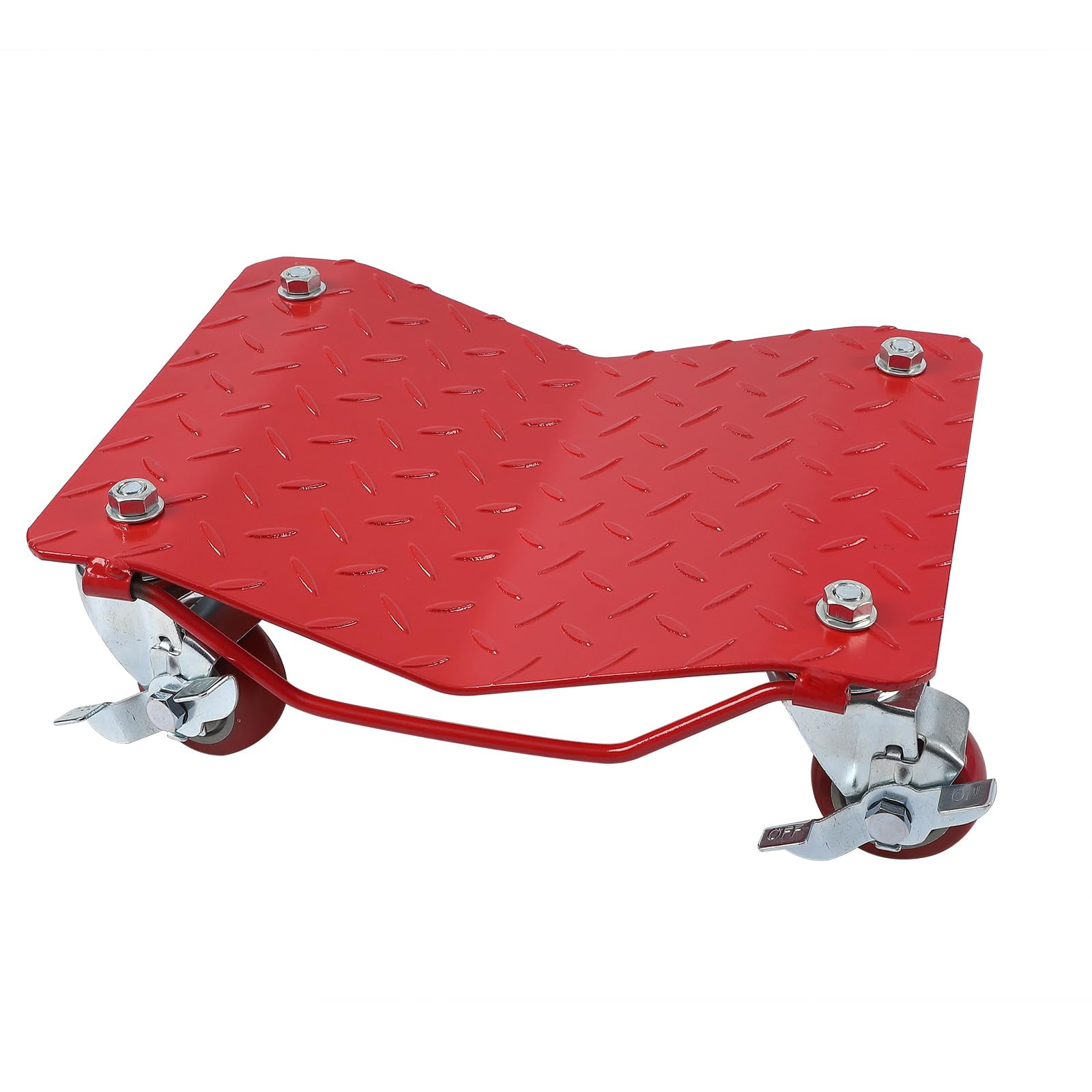 2025 New Heavy Duty Car Dolly Set of 4, 6000 LBS Capacity Wheel Dollies ...