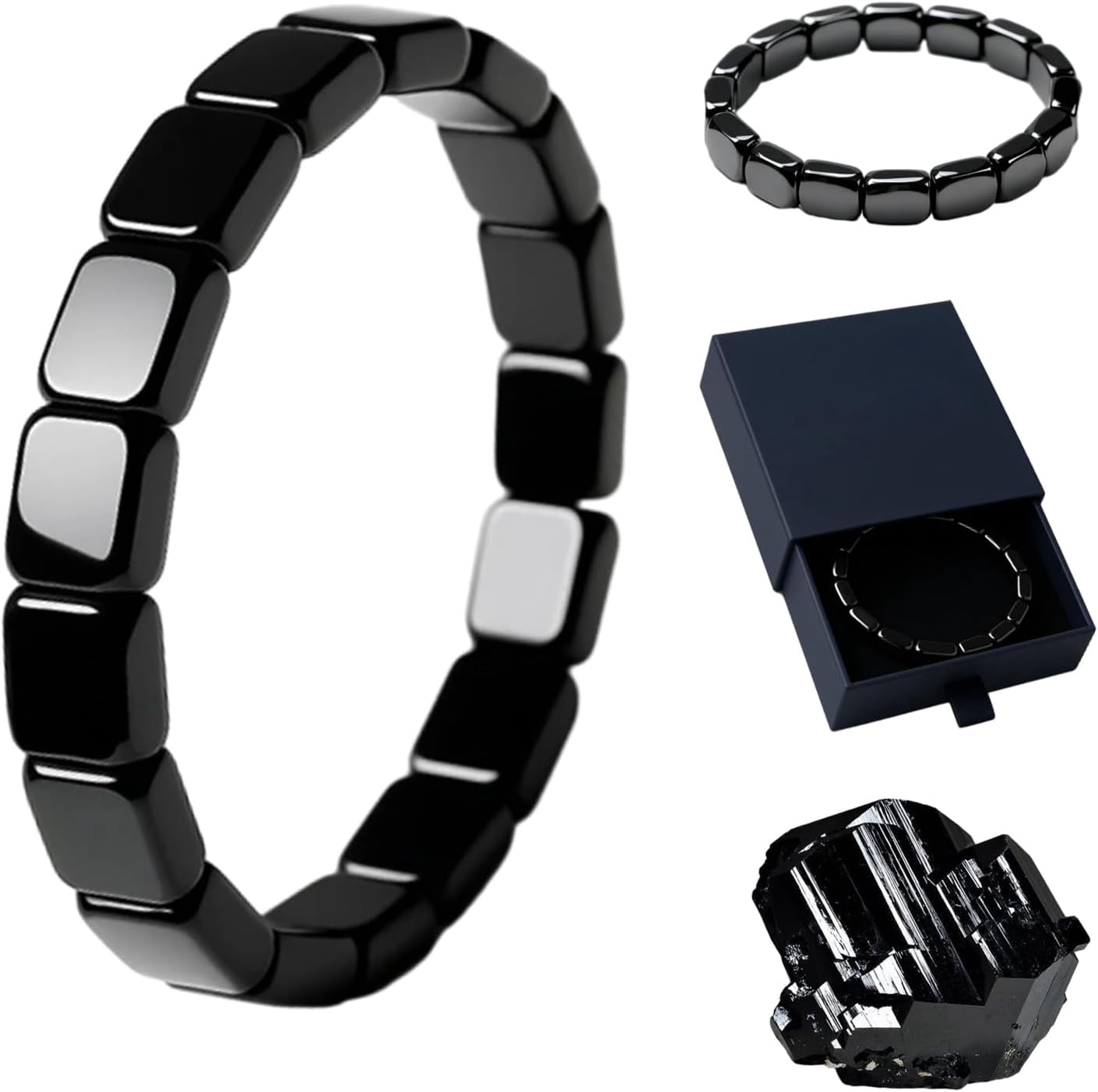 2025 New Hemios Hematite Bracelet Men, Minimalist Style Hemios Hematite ...