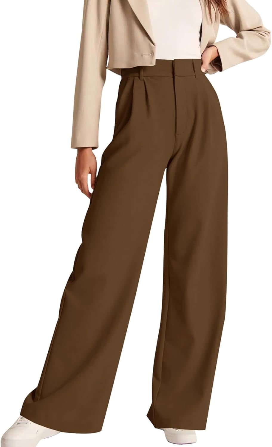 2025 New High Waisted Work Pants for Women Business Casual Outfits 2025 ...